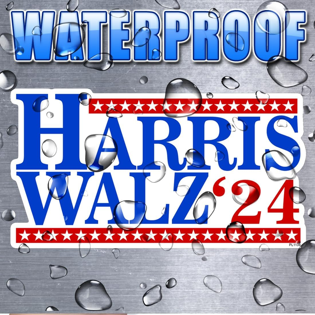 Harris Walz '24 Sticker, Gift For Kamala Supporter, Election 2024 ...