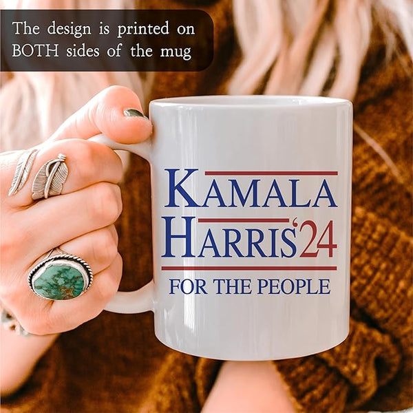 Kamala Harris'24 For The People, Kamala Harris Supporters Mug, Electio ...